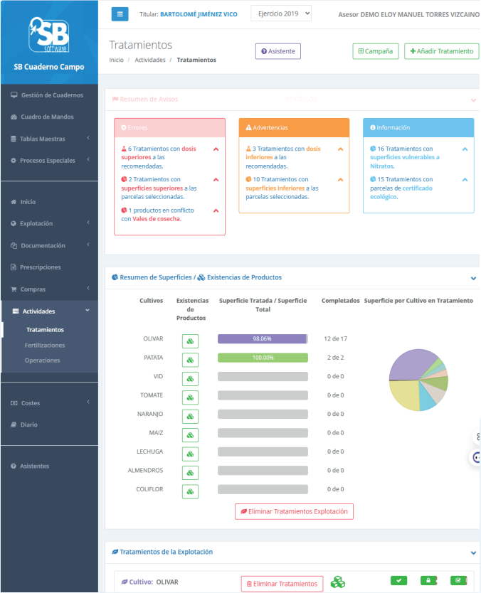 Inicio - SB Software ERP para almazaras cooperativas