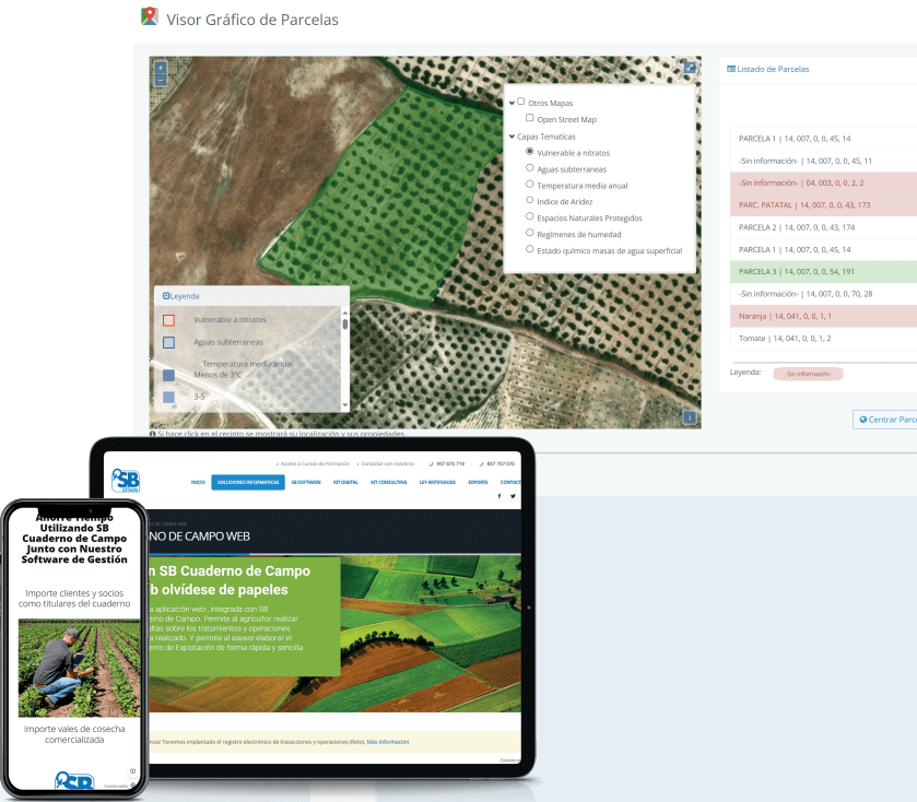 Inicio - SB Software ERP para almazaras cooperativas